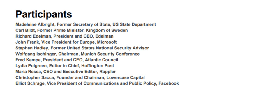 The Trilateral Commission Members Driving Censorship Campaigns