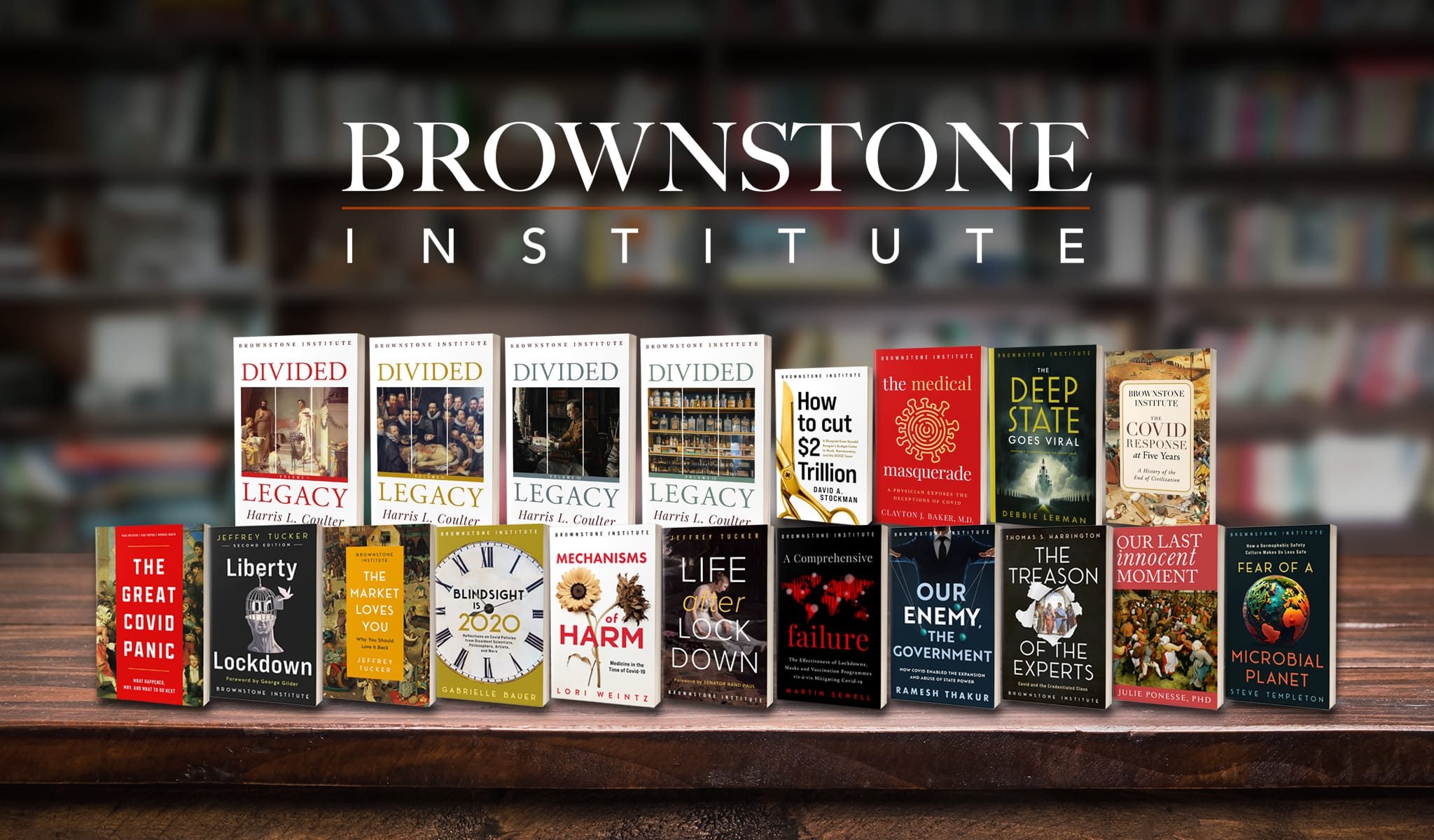 Brownstone Institute Books ⋆ Brownstone Institute
